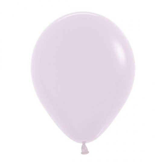 Pastel Matte Lilac 12" Latex 50 Pack – Eternity Party Express